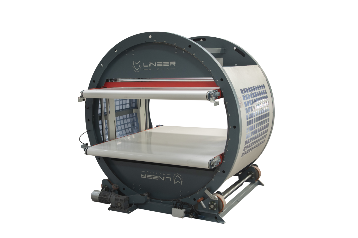 LM-CON/1400 Press and Flipper Conveyor, | Lineer Machine | Kayseri