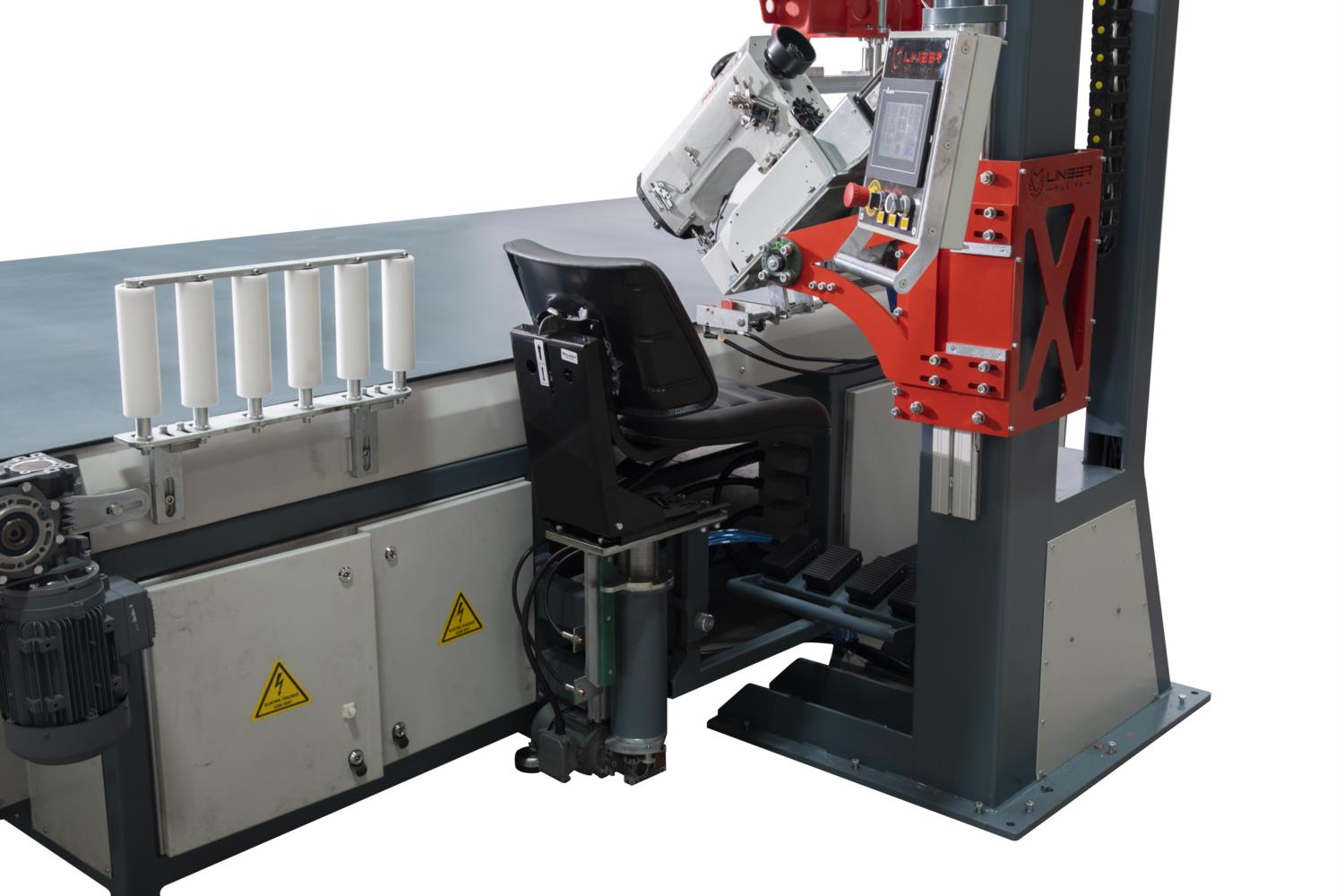 LM-TE/1000 Automatic Tape Edge Machine, | Lineer Machine | Kayseri